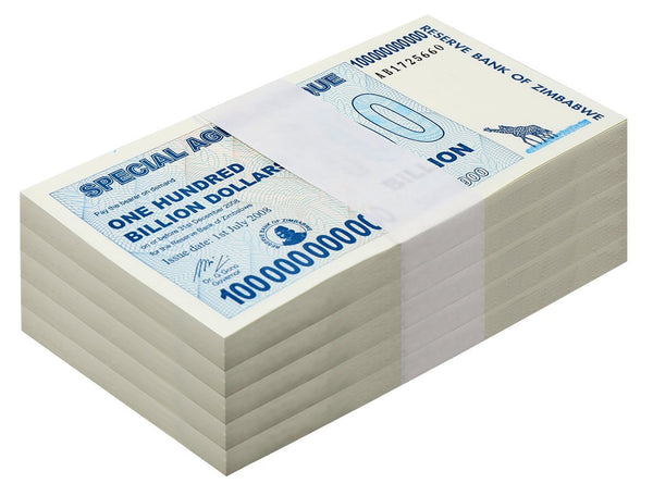ZIMBABWE 100 BILLION DOLLAR SPECIAL AGRO-CHEQUE, 2008, NEW ...